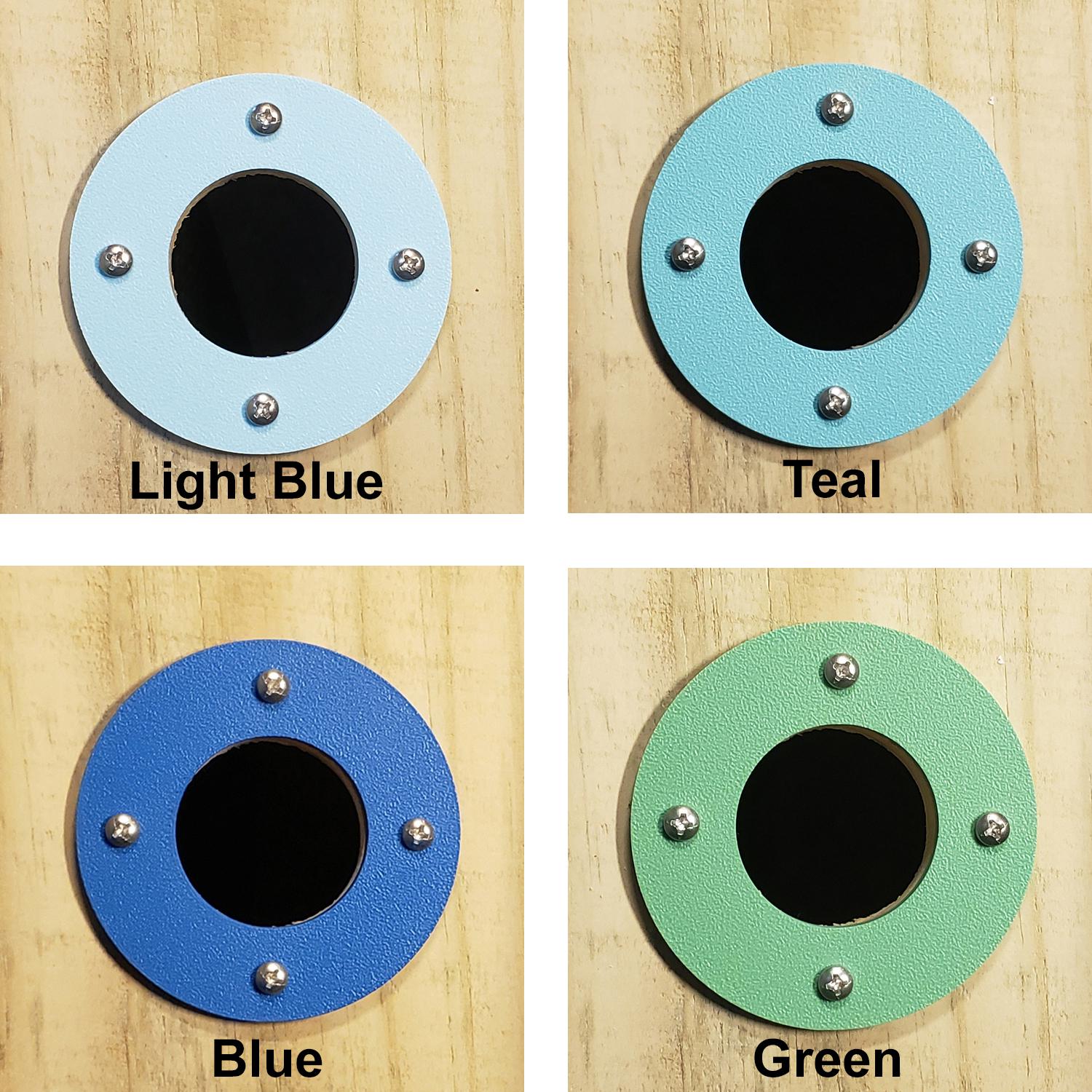 Round Birdhouse Hole Protector (predator Guard) - Etsy