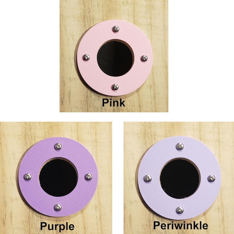 Round Birdhouse Hole Protector (predator Guard) - Etsy