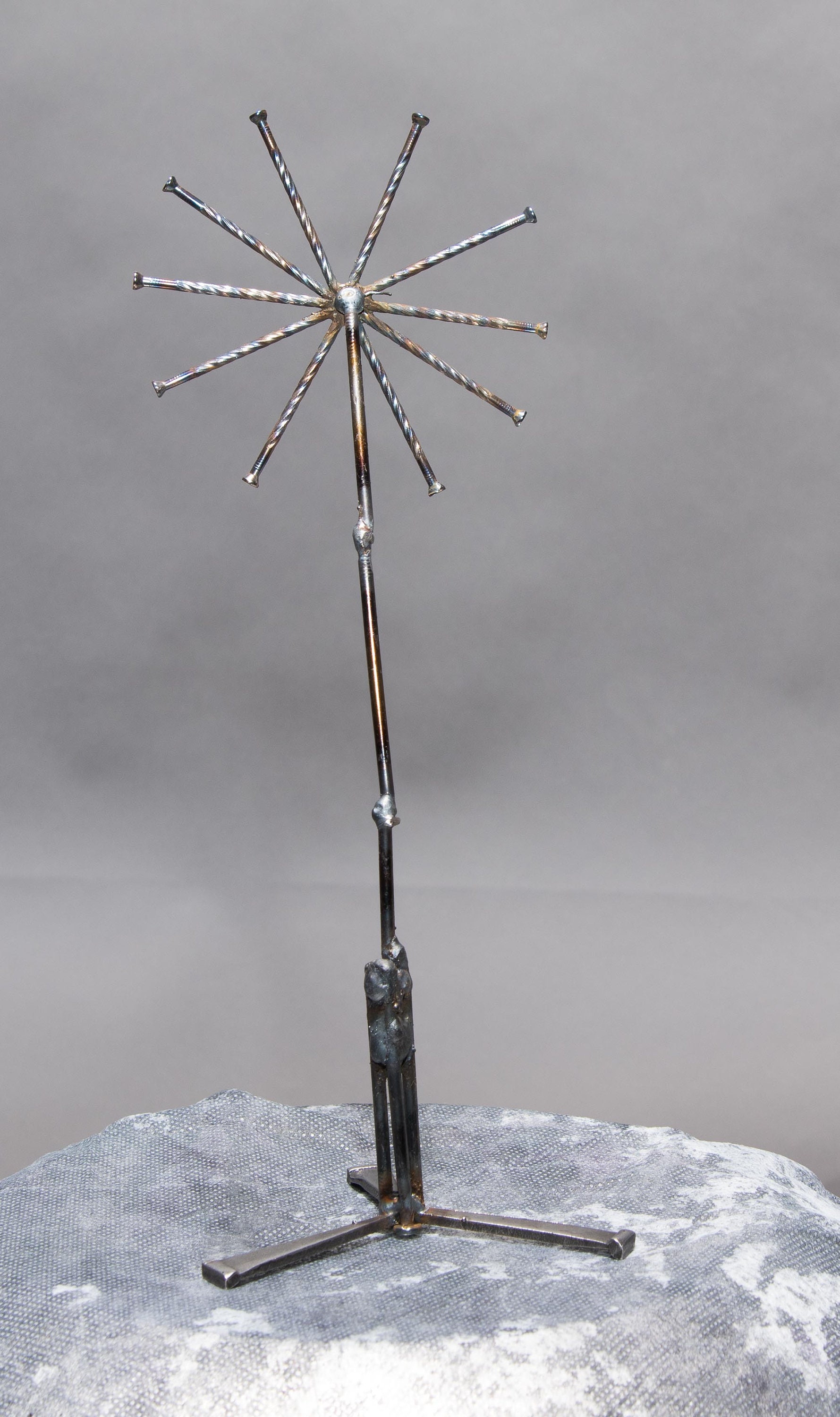 Welded Steel Flower - Etsy