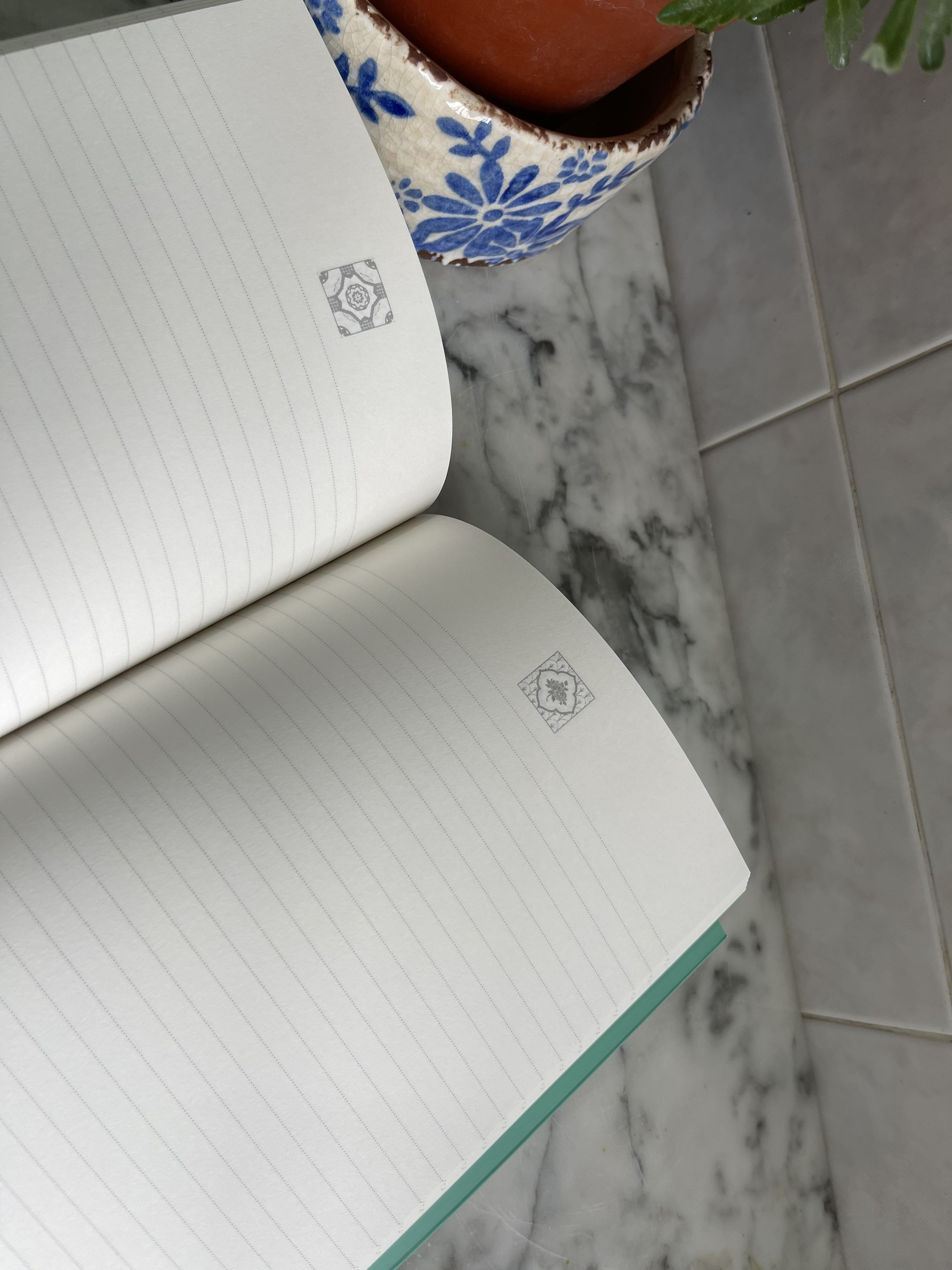 Peranakan straits Chinese Tiles Notebook - Etsy