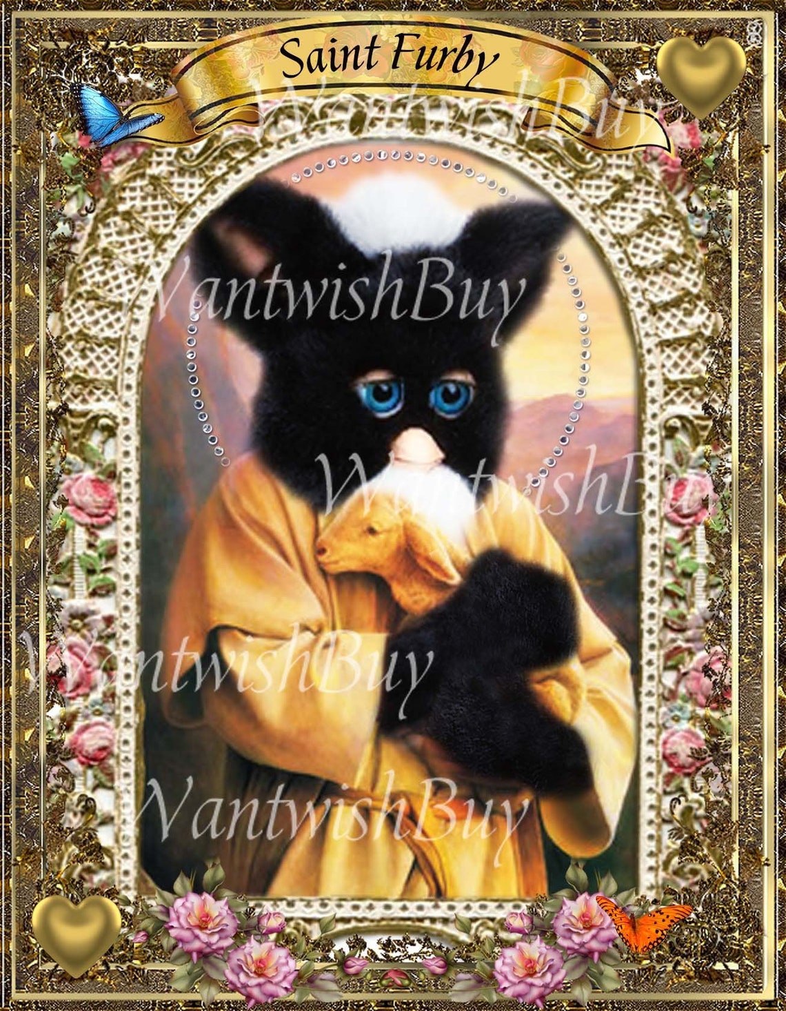 2005 Grapesicle Furby Saint Prayer Candles Add Your Own - Etsy