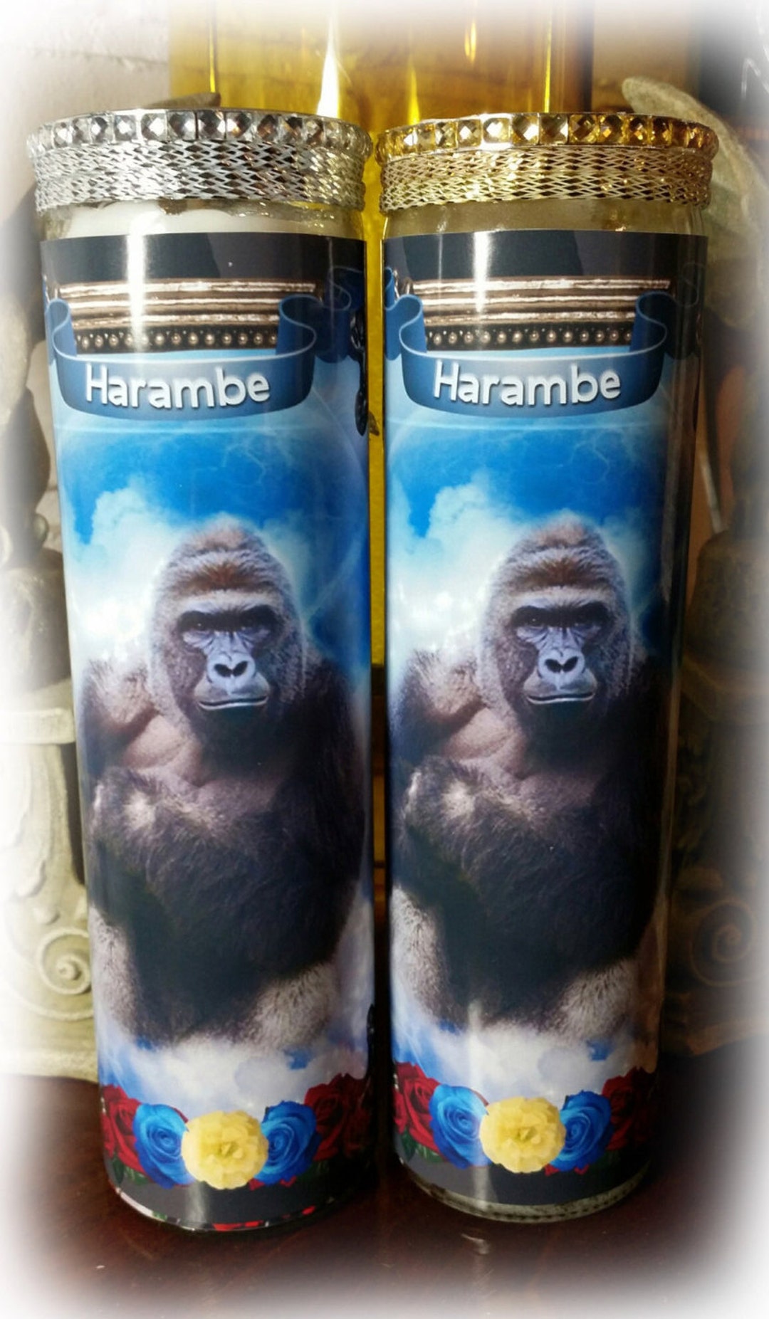 Harambe Memorial Candles - Pet Prayer Candles - Etsy