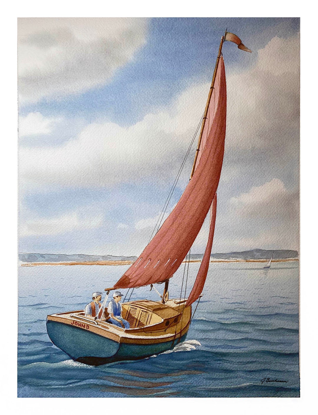 Sloop John B original Painting - Etsy