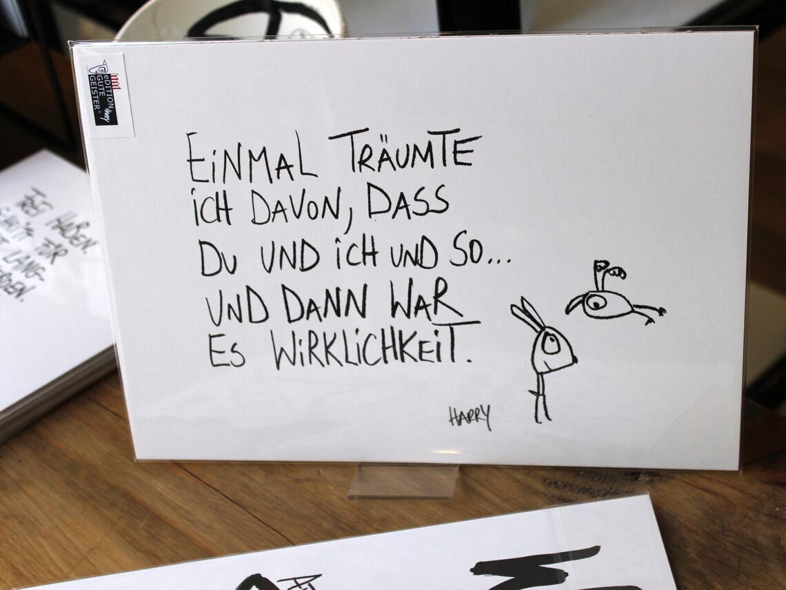 Bild "Du und ich und so ..." - DIN A4 - eDITION GUTE GEISTER - Etsy.de