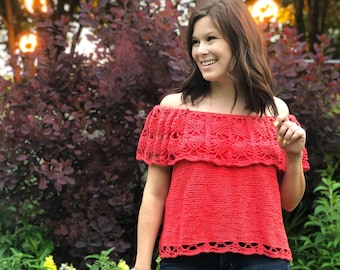 The Freesia Top Crochet Pattern Only - Etsy
