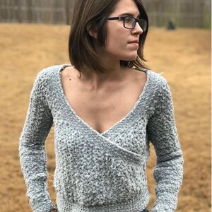 V is for Velvet Sweater Pattern - Etsy
