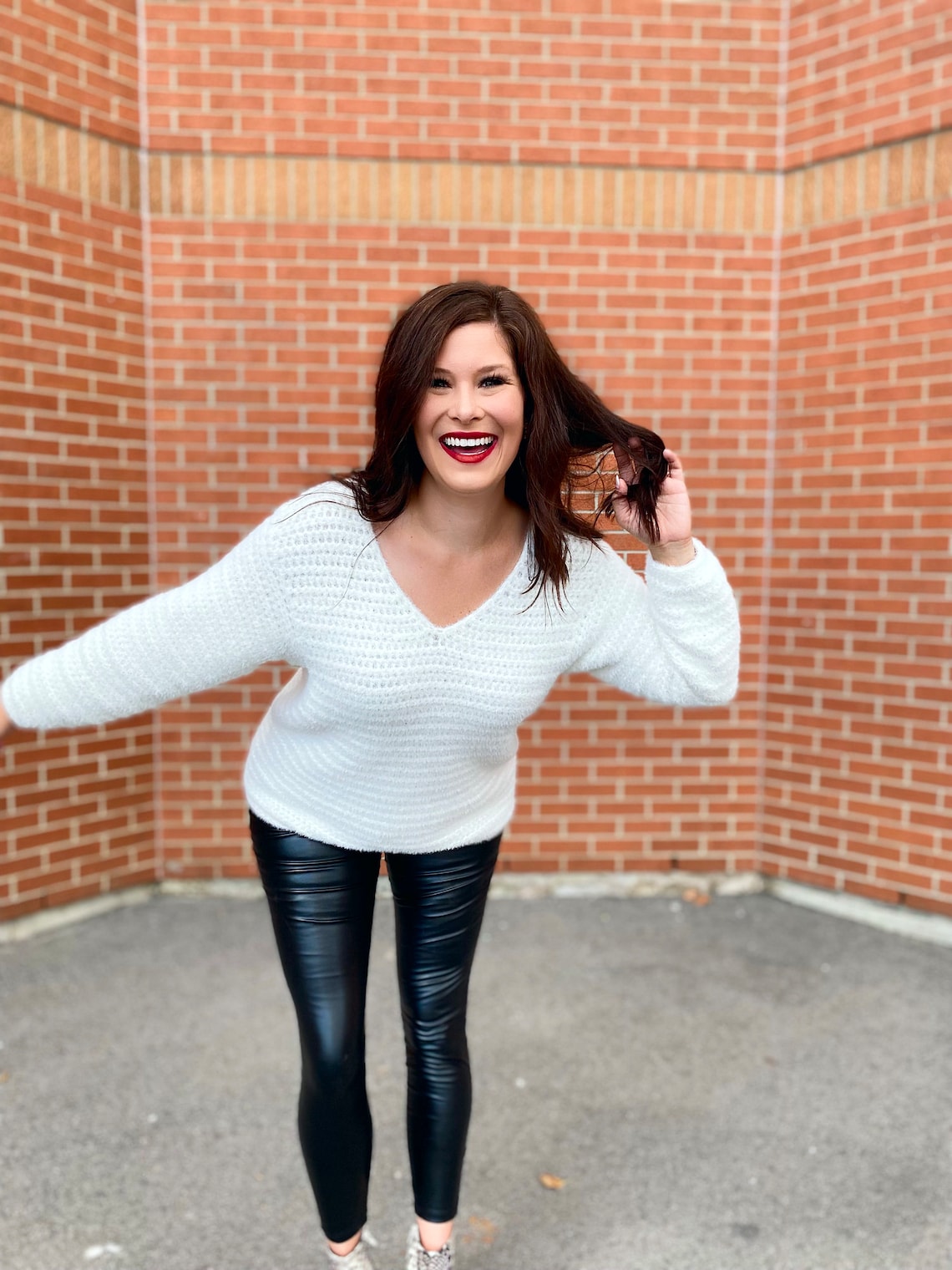 Cozy Cumulus Sweater Top Down V Neck Fuzzy Crochet Pattern - Etsy