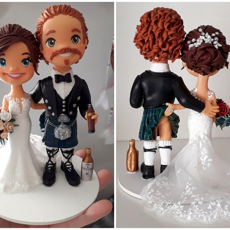 Scottish Cake Topper - Etsy