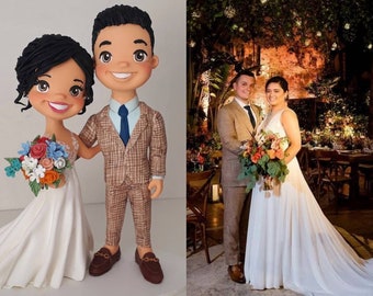 Clay Bride and Groom - Etsy