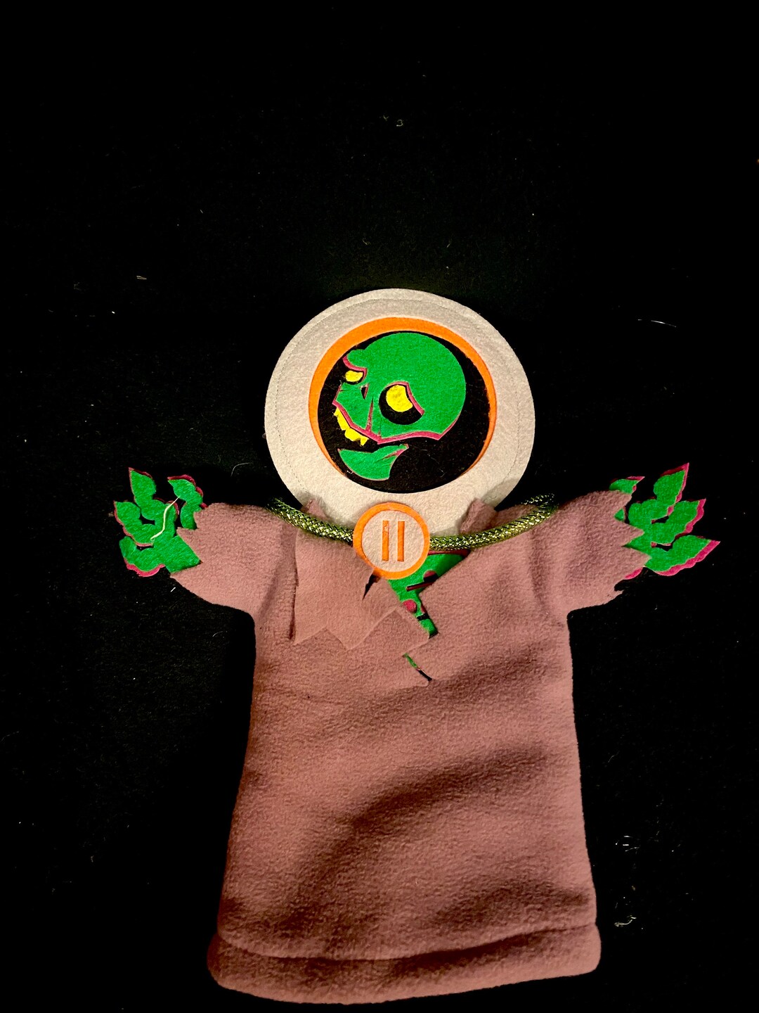 Cosmic Undead, Green in Creepy Pink - Etsy