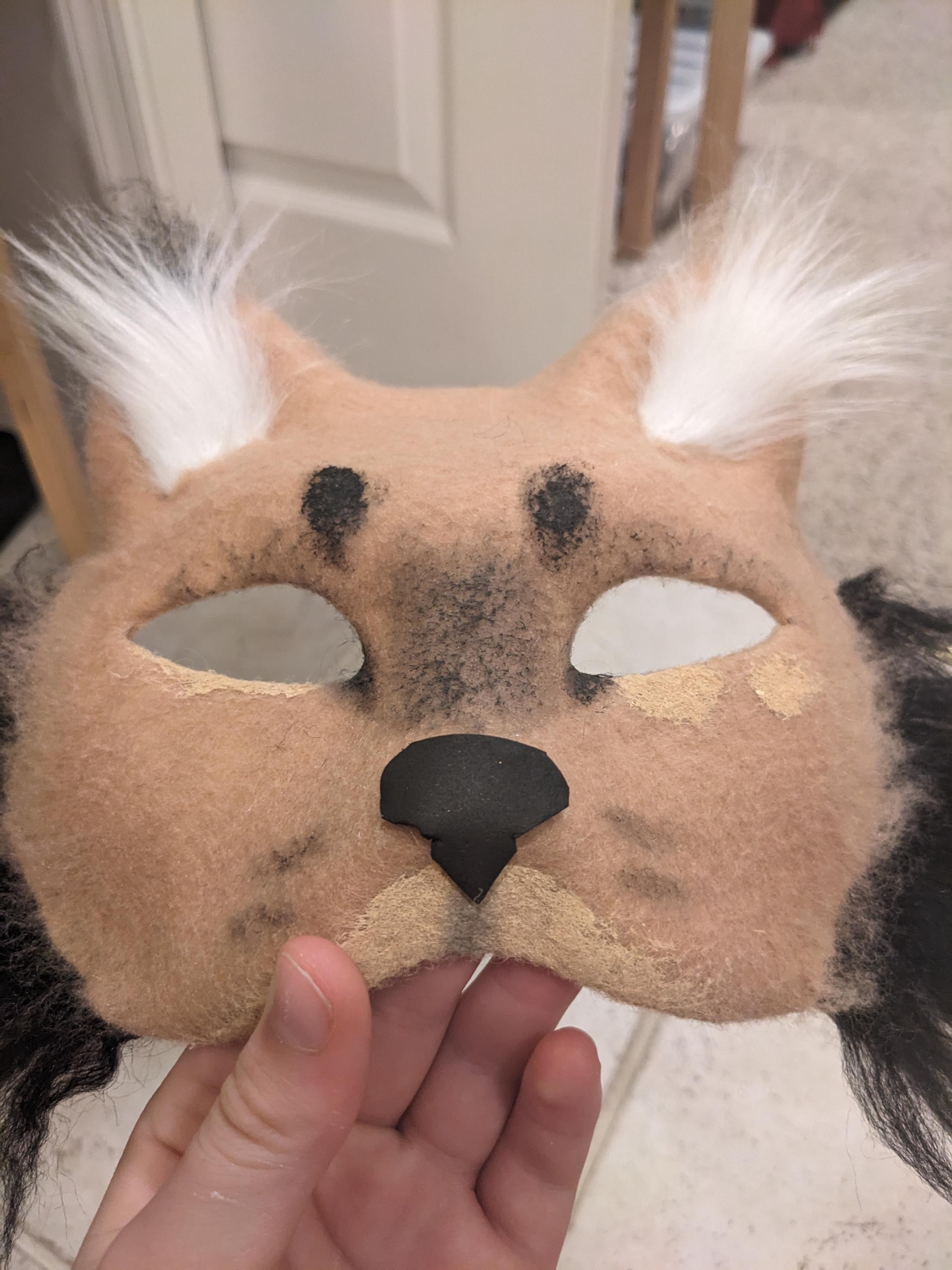 Caracal Cat Therian Style Mask - Etsy