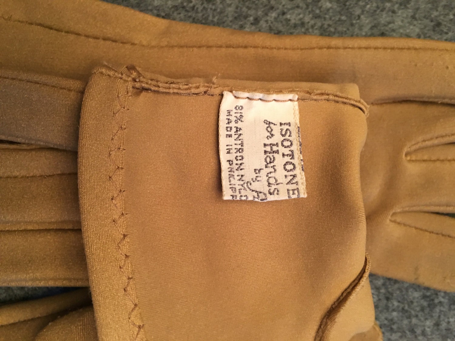 1960's Camel and Brown Daytime Gloves by Isotoner for - Etsy