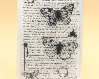 Text Background Stamp - Etsy