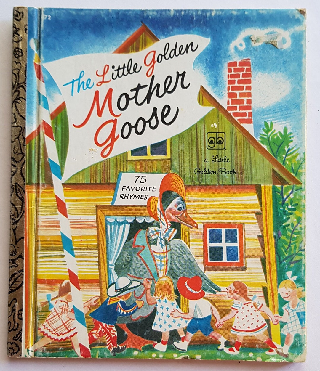 Little Golden Book Mother Goose Little Golden Book Vintage Children's ...