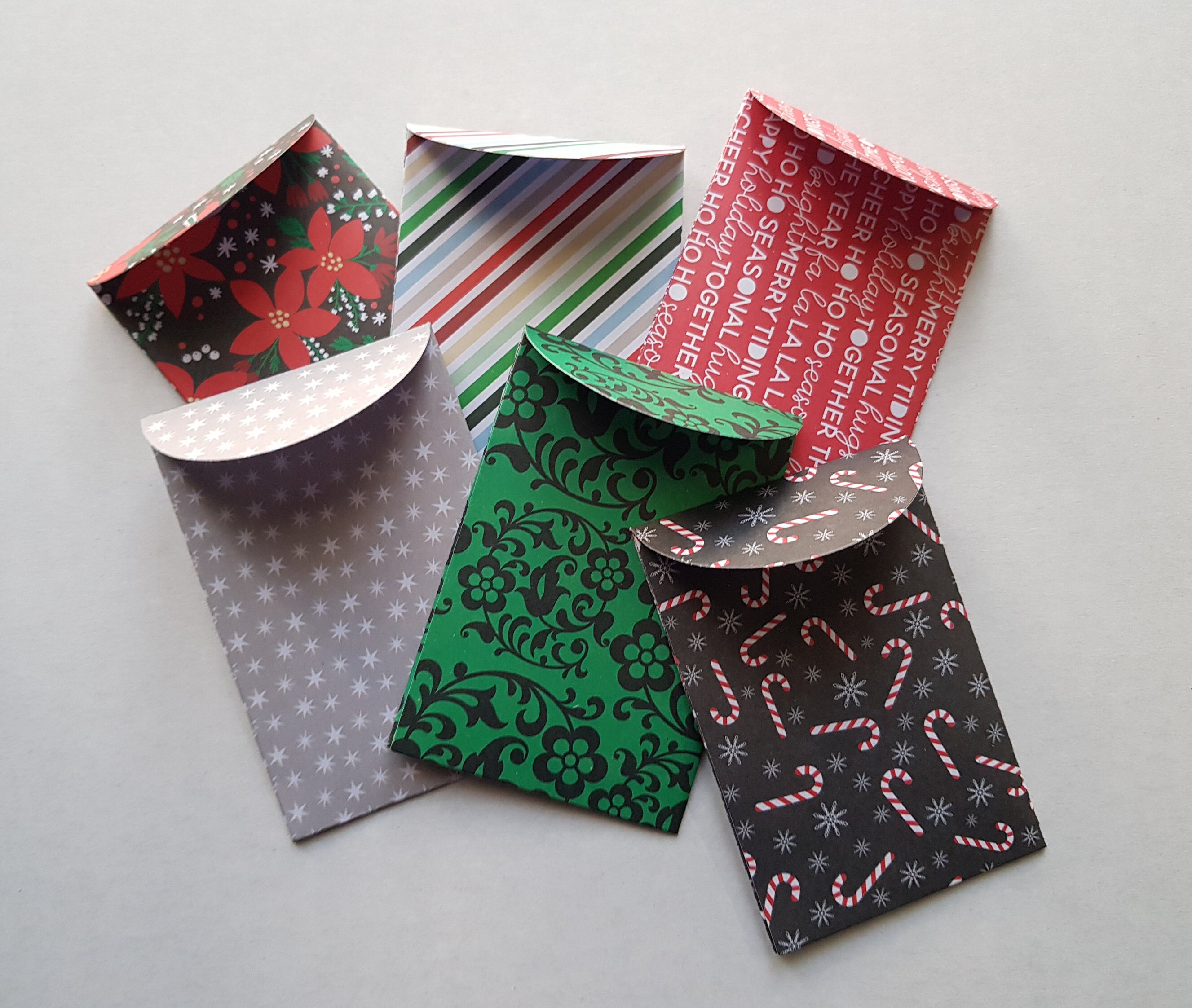 Christmas Mini Envelopes, Gift Card Envelopes, Journals, Planners ...