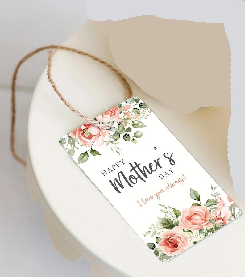 Mothers Day Floral Gift Tags Ephemera Junk Journal Supplies ...