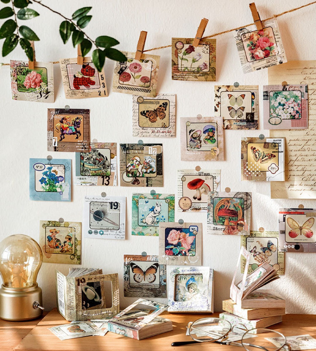 Vintage Slide Botanical Ephemera, Junk Journals, Scrapbooks, Vintage ...