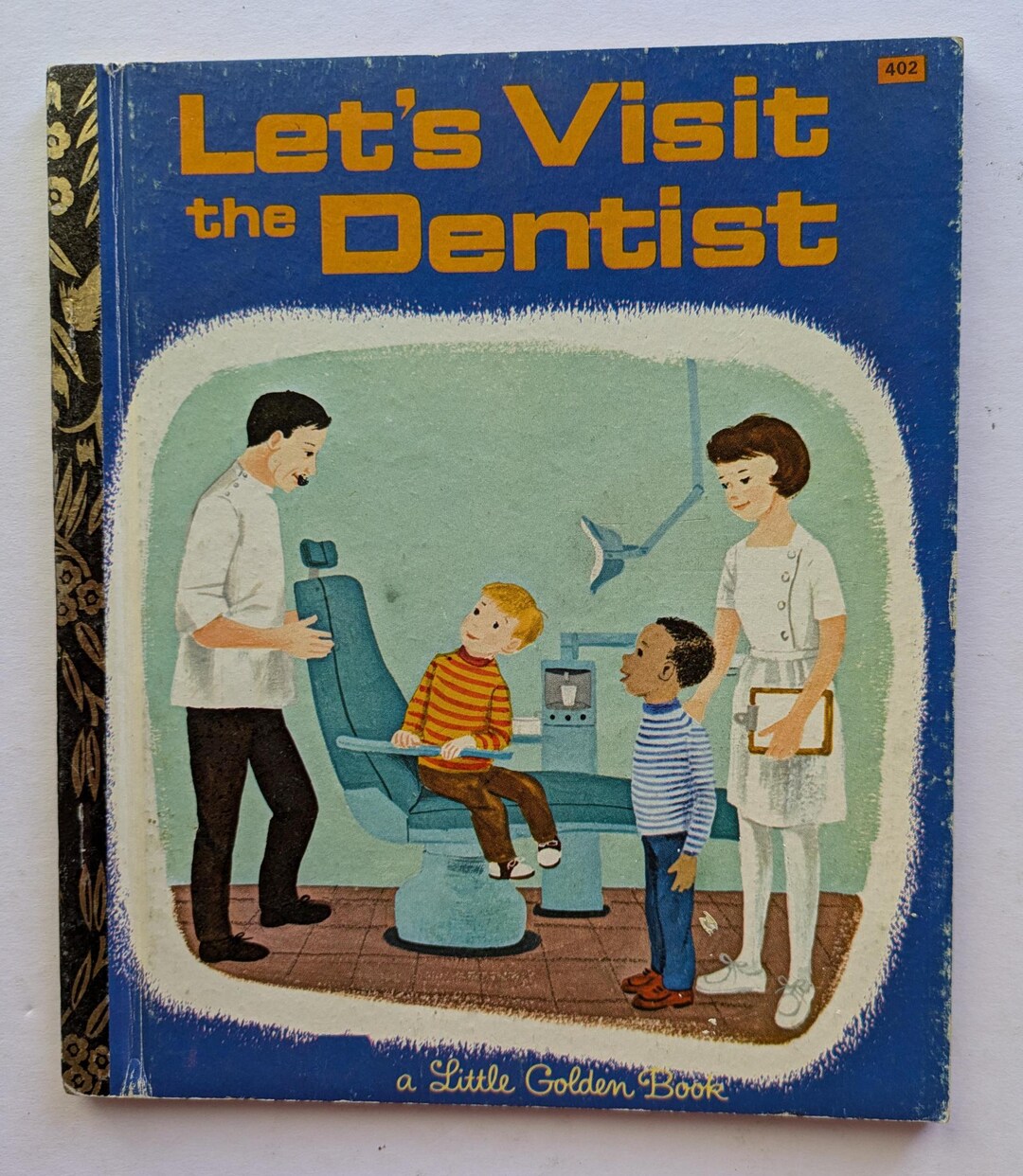 Little Golden Book Lets Visit the Dentist Hardcover Vintage Children's ...