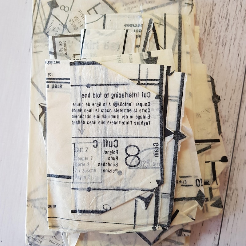 Sewing Pattern Art - Etsy