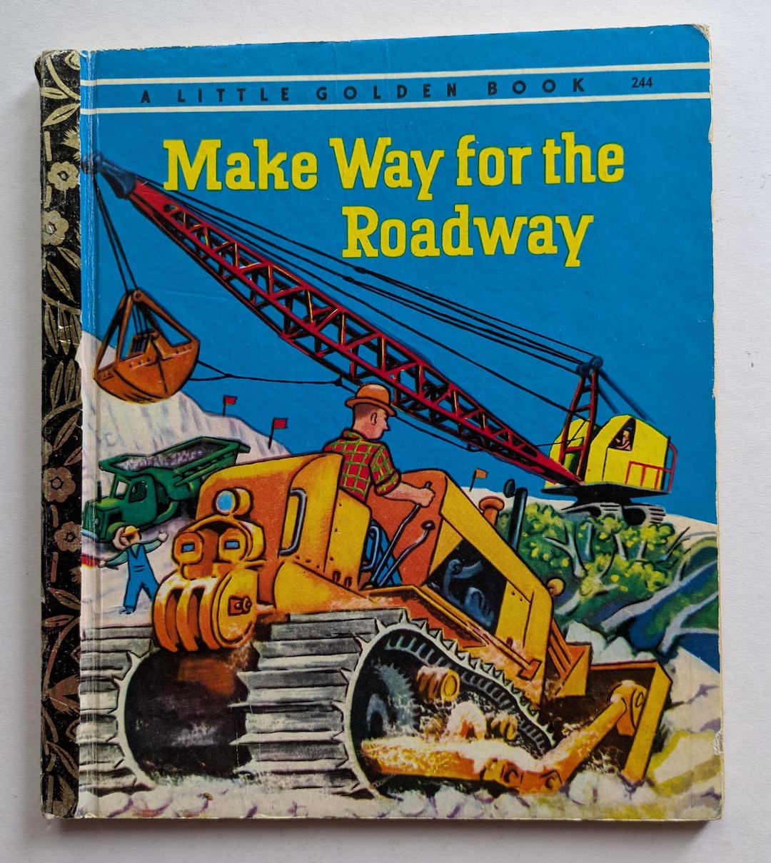 Little Golden Book Make Way for the Roadway Vintage Children's Book ...