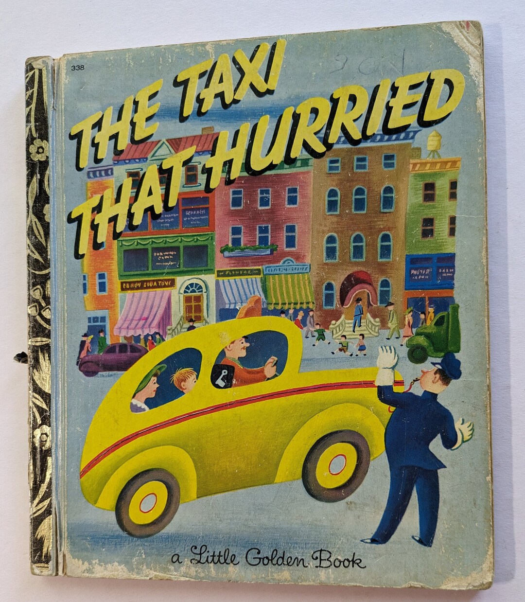 Little Golden Book the Taxi That Hurried Vintage Children's Book ...