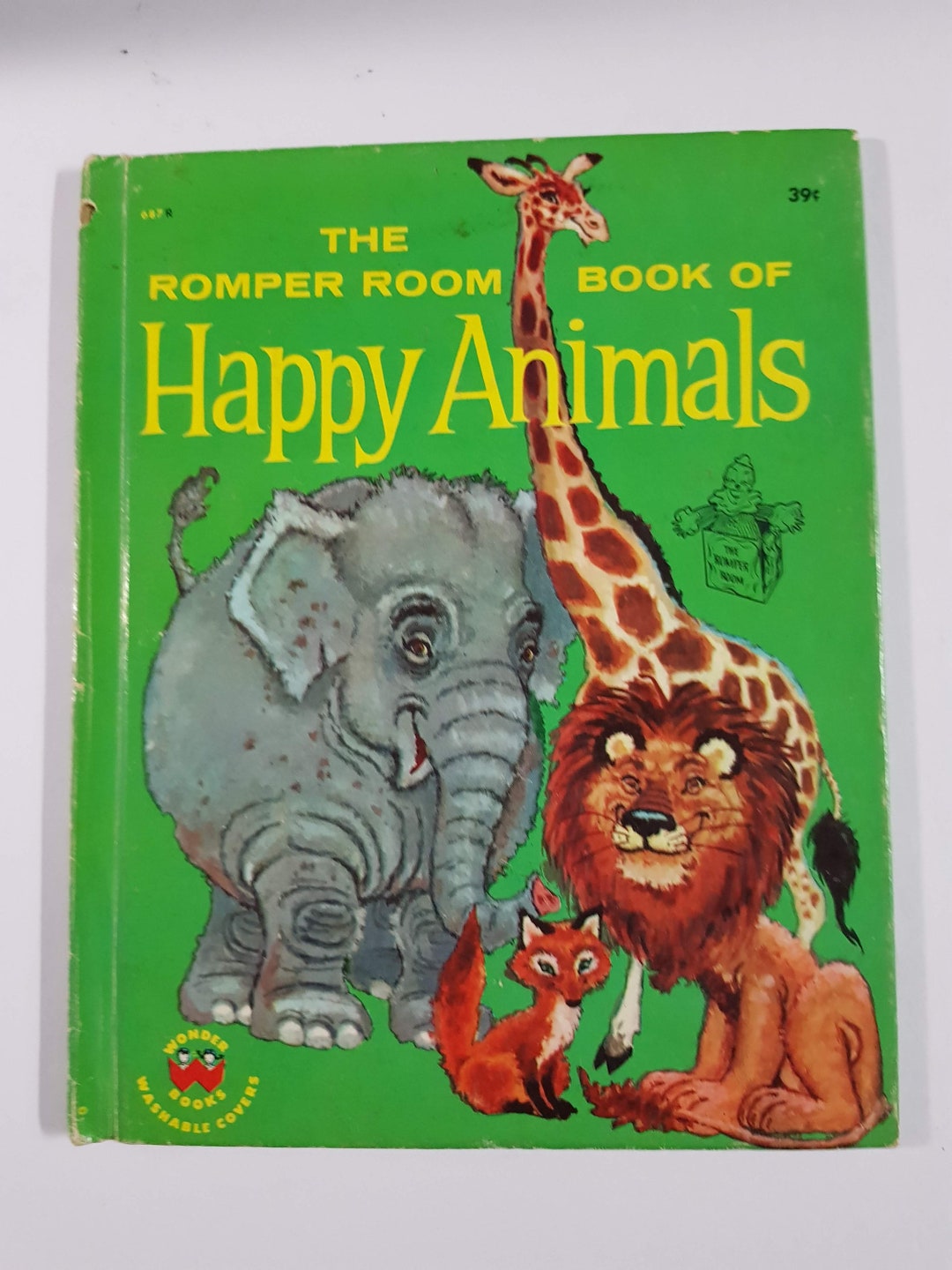 Romper Room Book of Happy Animals ~ Written by Oscar Weigle ...