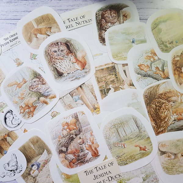 Beatrix Potter Cards - Etsy
