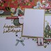 Handmade Christmas Happy Holidays Scrapbook Page Layout 12 X 12" (30.5 ...