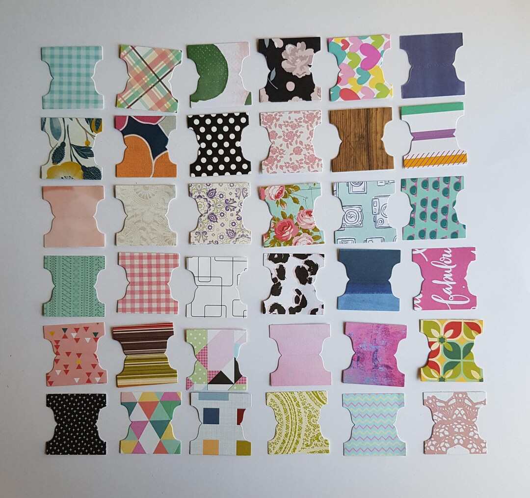 Tabs, Planner Tabs, Die Cut Planner Tabs, Scrapbooking Embellishment ...