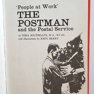 The Postman & the Postal Service Ladybird Book Series 606B Vintage ...