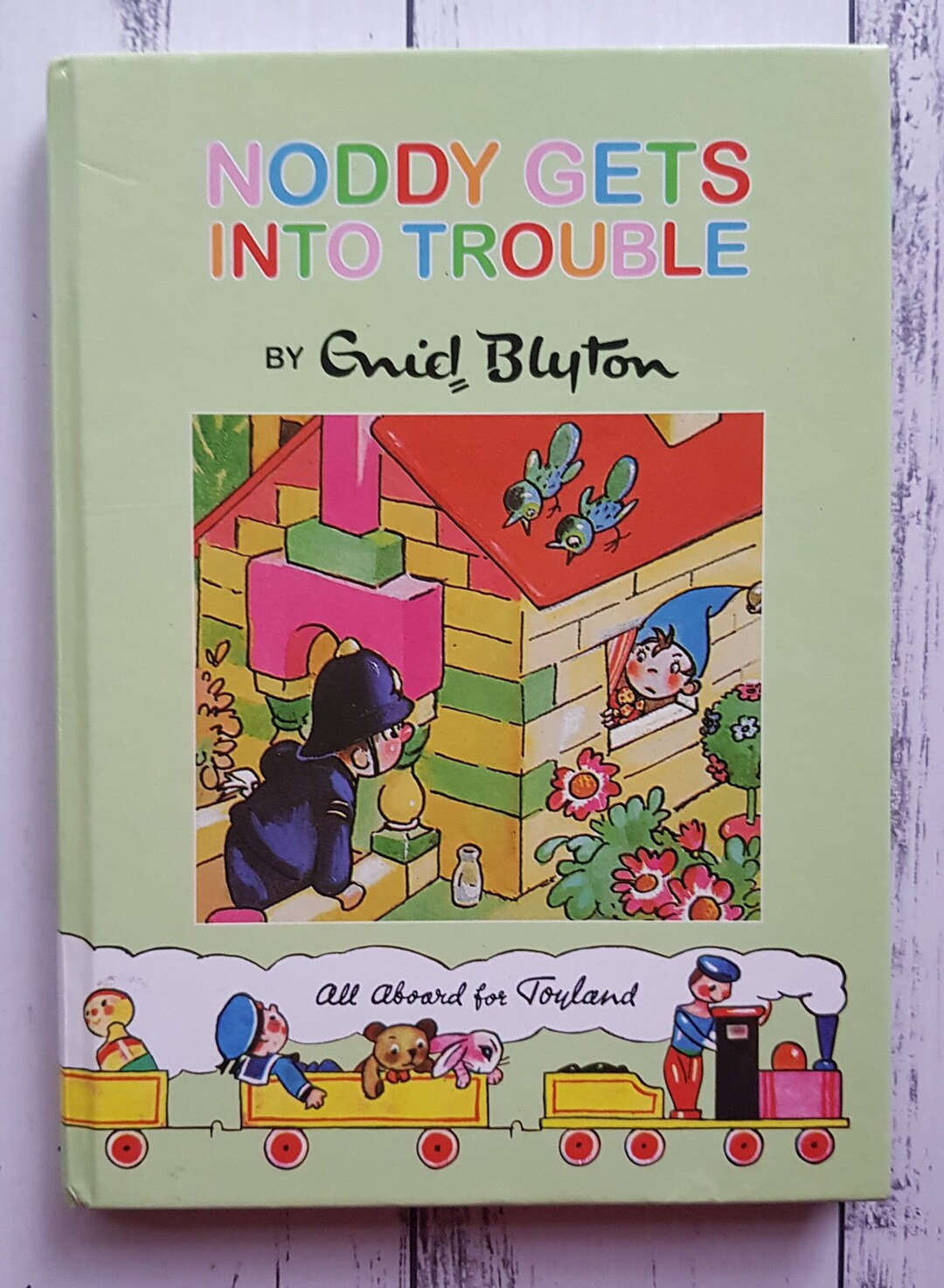 Noddy at the Seaside Book 7 Enid Blyton Noddy Books Noddy - Etsy