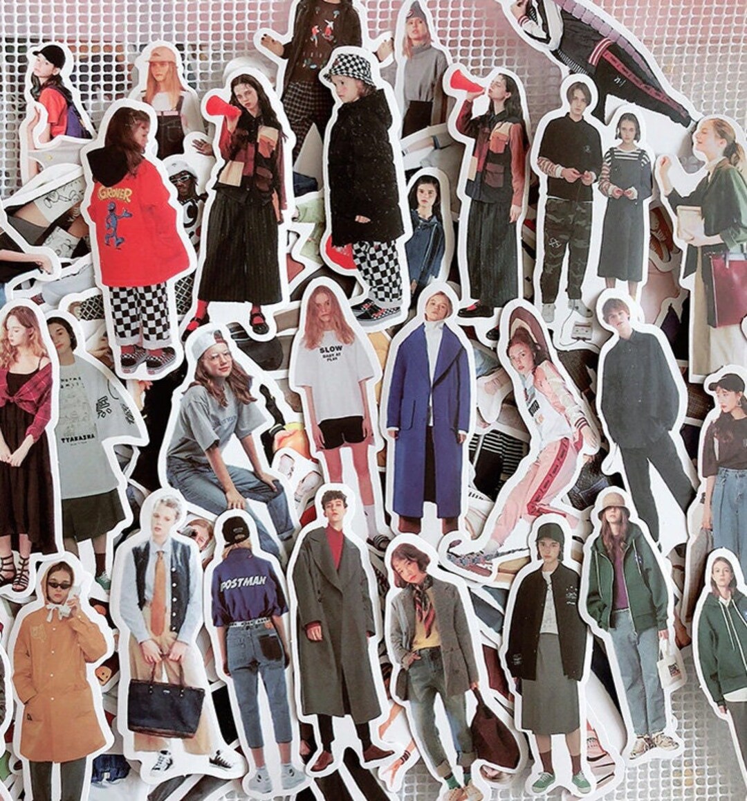 Kawaii Girl Stickers, Scrapbook Sticker Girl Stickers Planner Stickers ...