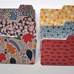 6pcs Mini File Folders Scrapbooking Ephemera Organizer Planner ...