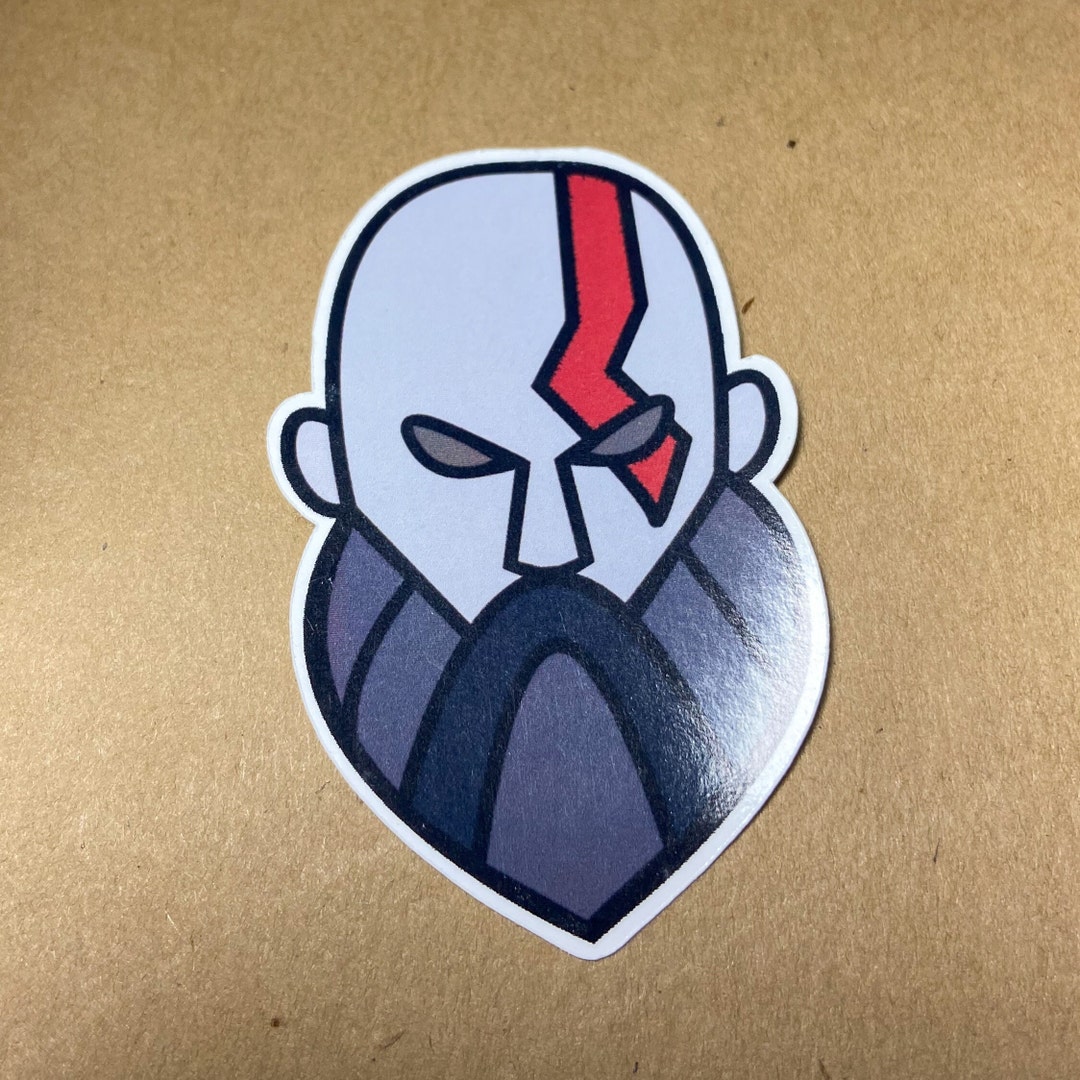 Kratos Sticker: God of War Ragnarok, Glossy Decal - Etsy