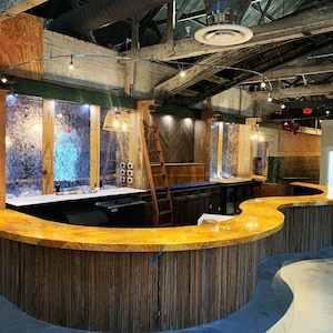 Custom Made Tobacco Leaf BAR TOP - Etsy