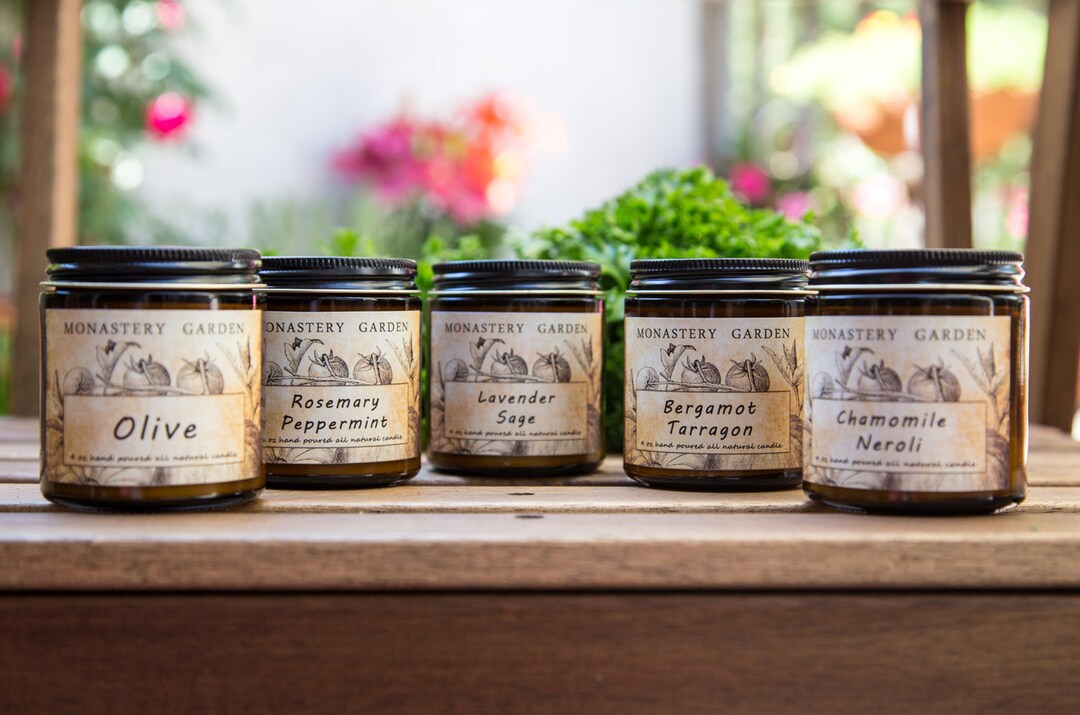 Soy Candles, Gift Set of Five Scented Candles, Can Mix or Match ...