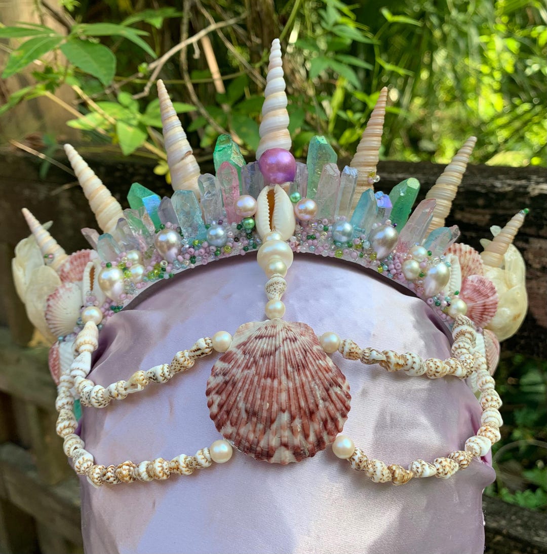 Mermaid Crown, Mercrown, Swimmable Crown, Mermaid Costume, Mermaid ...