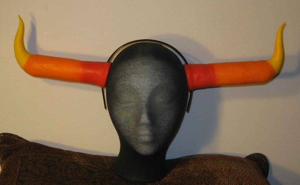 Troll Horns Homestuck Horns Horns Custom Made Horns | Etsy