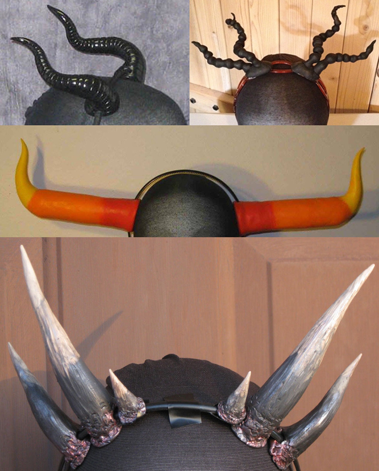 Horns, Custom Made Horns, Dragon Horns, Krampus, Demon Horns, Cosplay ...