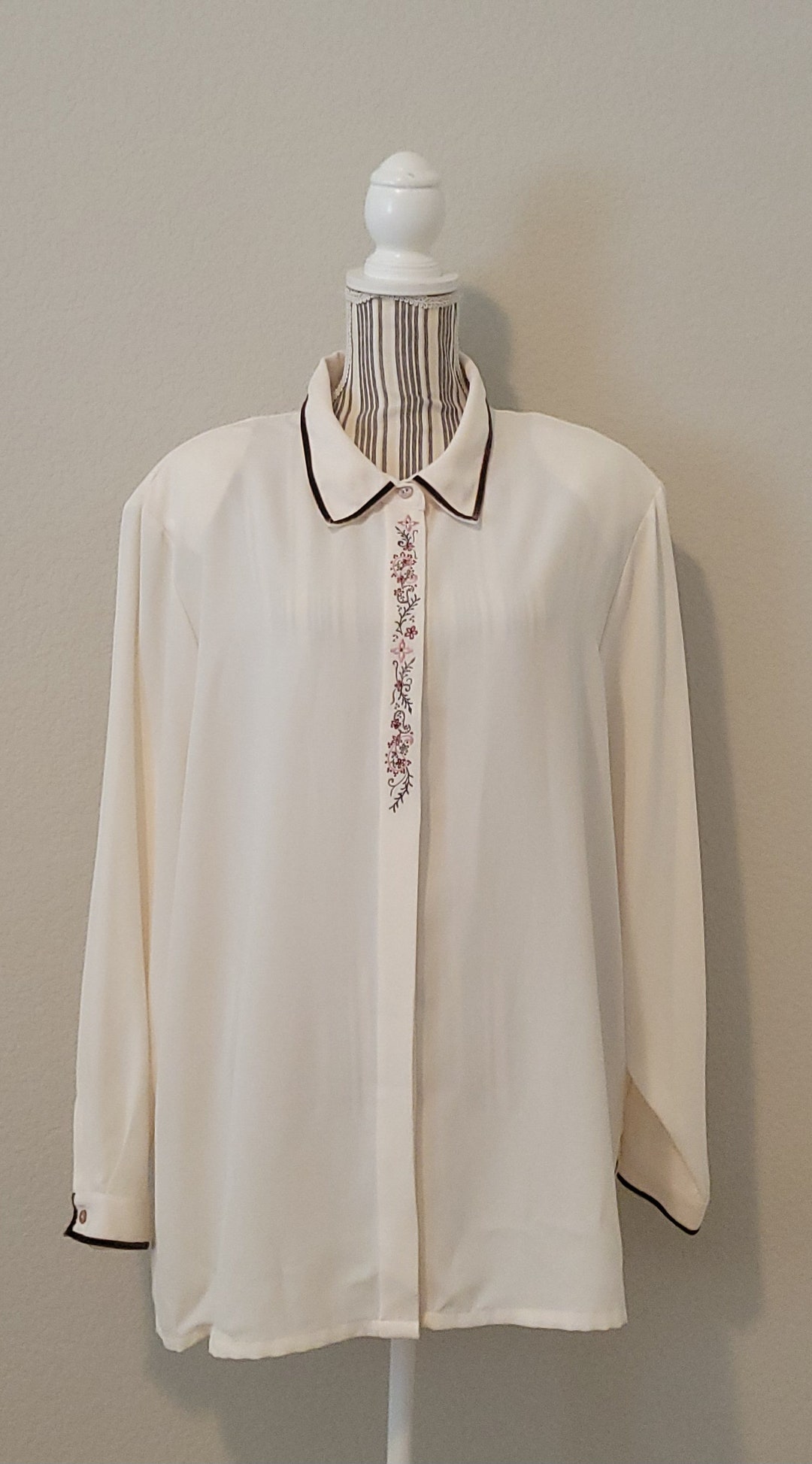 Blouse, Steampunk, Victorian, Goth, Lolita, Mori, Kei, Kawaii, Harajuku ...