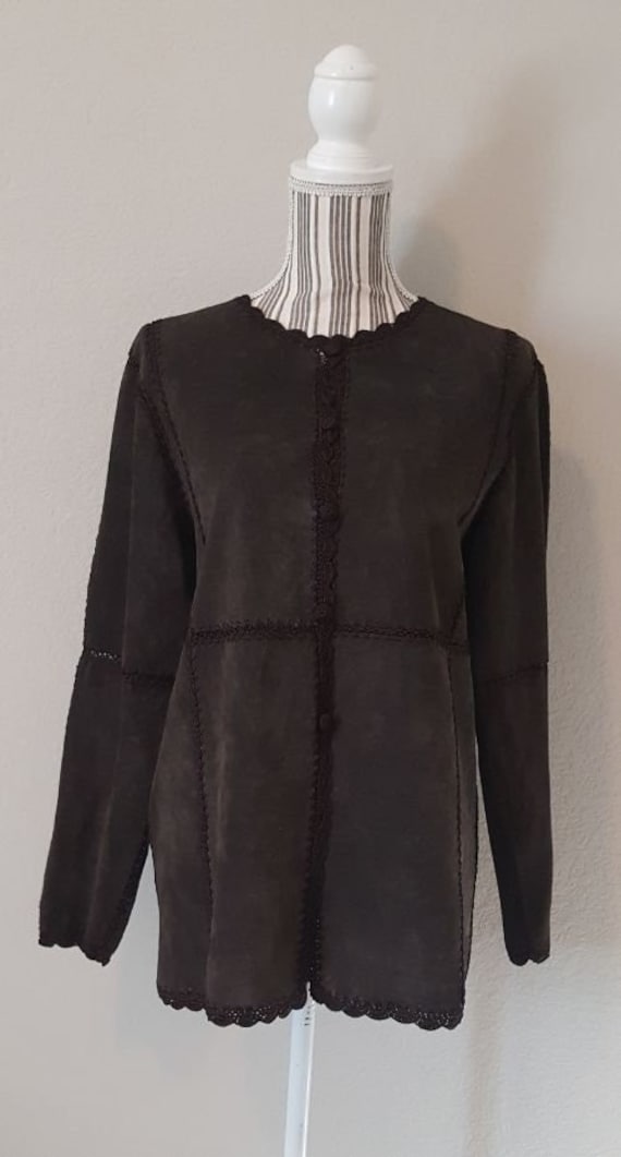 suede, boho, bohemian, hippie, cottagecore, mori, har… - Gem