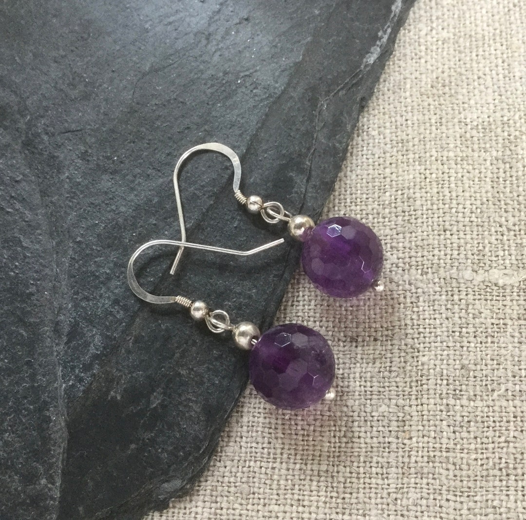 Purple Mauve Gemstones, Genuine Raw Amethyst With Silver Easy Fix ...