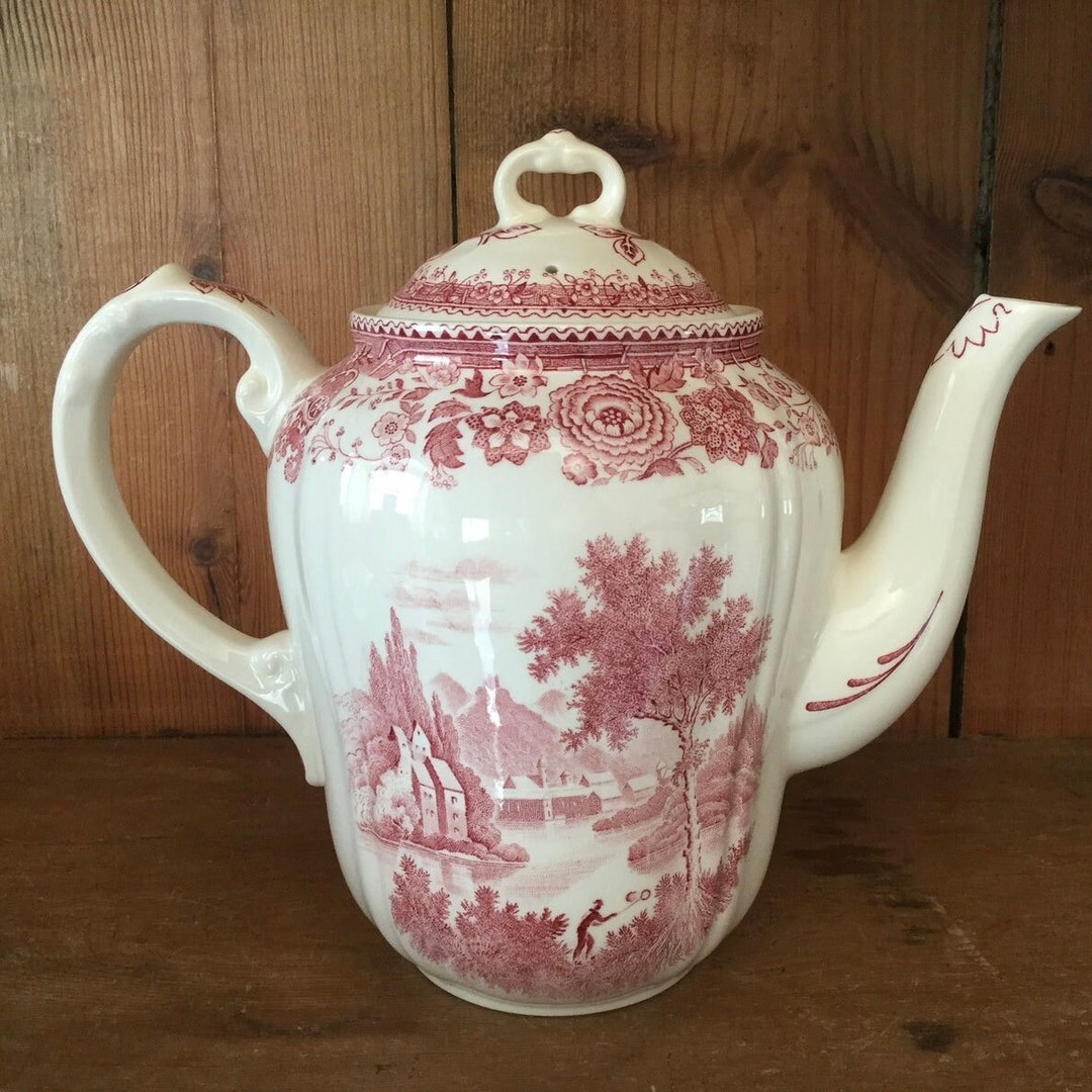 Burgenland Coffee Pot Teapot Country Cottage Farmhouse Kitchen Decor ...