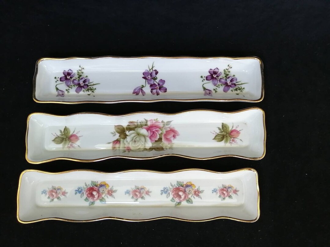 Vintage Serving Plates - Etsy