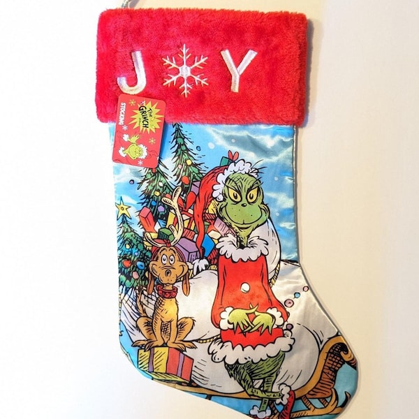 Grinch Stocking - Etsy