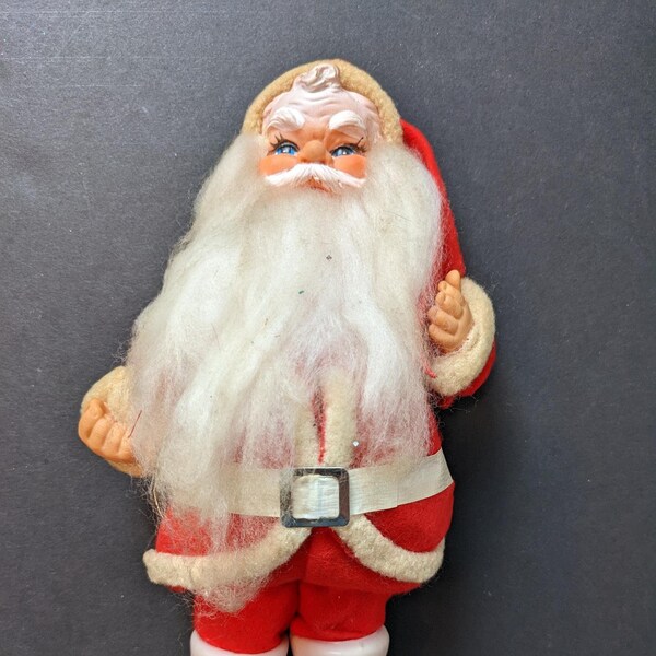 Plastic Santa - Etsy