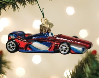 Racing Car Ornament - Etsy