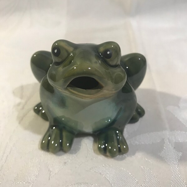 Ceramic Frog - Etsy