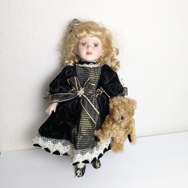 Victorian Collection Porcelain Doll - Etsy