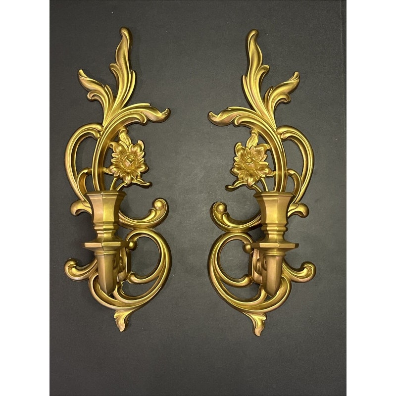 Syroco Wall Sconce - Etsy